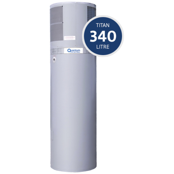 Quantum Titan 340L Heat Pump InstantFlow - Hot Water