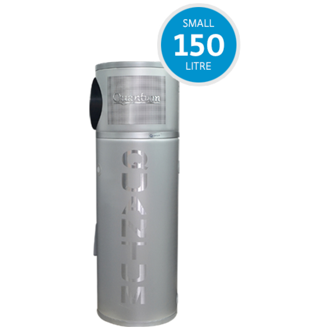 Quantum 150L Heat Pump (Installed) InstantFlow - Hot Water