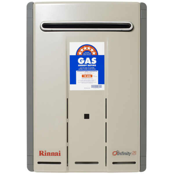 Rinnai Infinity 26 Touch InstantFlow - Hot Water