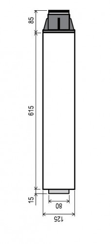 Rinnai Horizontal Flue Terminal InstantFlow - Hot Water