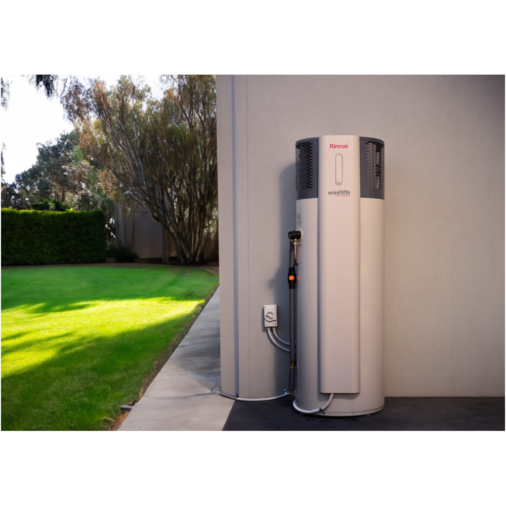 Rinnai Enviroflo Heat Pump 250L (Installed) - InstantFlow - Hot Water