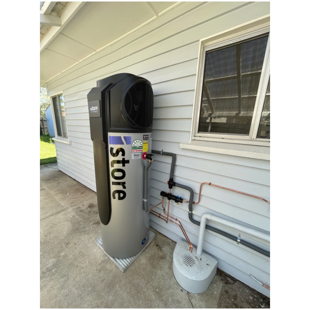 iStore 180L Heat Pump (Installed) - InstantFlow - Hot Water